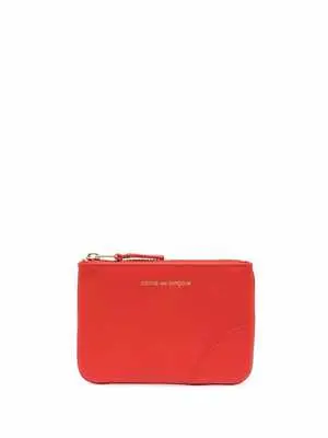 Comme Des Garçons Classic Leather Line' Card Holder - Orange