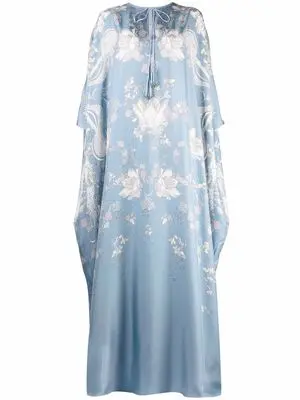 Emilio Pucci Rugiada-print Twill Kaftan