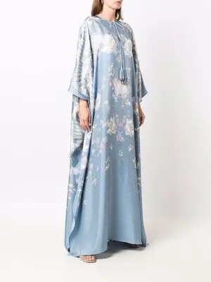 Emilio Pucci Rugiada-print Twill Kaftan