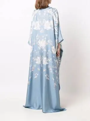 Emilio Pucci Rugiada-print Twill Kaftan