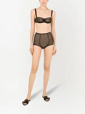 Dolce & Gabbana High-waisted Jacquard Briefs
