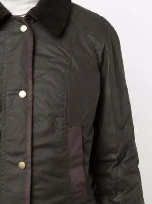 Barbour Waxed Cotton Button-front Coat
