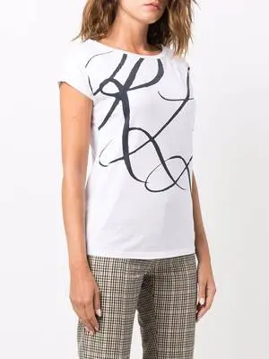 Ralph Lauren Oversized Logo Print T-shirt - White
