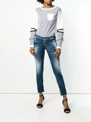 Dsquared2 Distressed Skinny Jeans