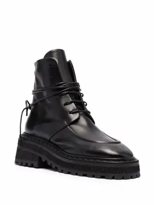 Marsèll Carro Ridged-sole Leather Boots