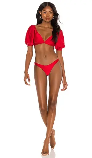 BOAMAR Saal Bikini Bottom - Red Shimmer