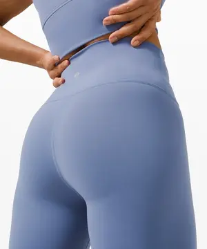 Lululemon Wunder Train High-Rise Short 6" Blue
