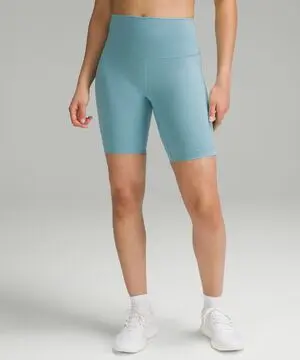 Lululemon Wunder Train High-Rise Short 8" Tidal Teal