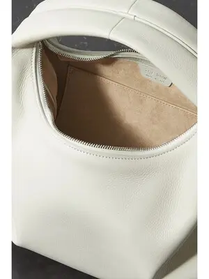 THE ROW Everyday Small Textured-leather Tote
