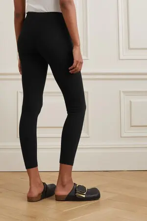 JAMES PERSE Stretch-pima Cotton Jersey Leggings