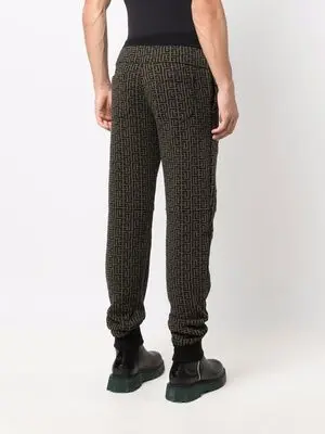 Balmain Monogram-print Track Pants