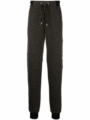 Balmain Monogram-print Track Pants