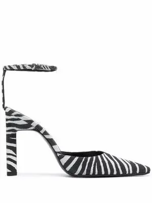 Attico Zebra-print Pumps
