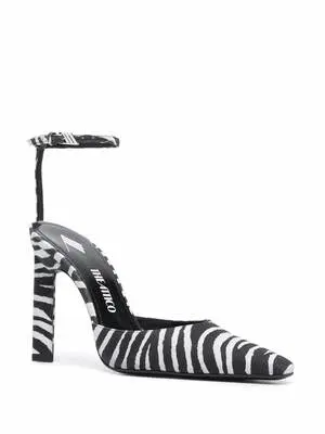 Attico Zebra-print Pumps