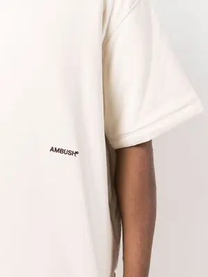 AMBUSH Embroidered Logo Cotton T-shirt