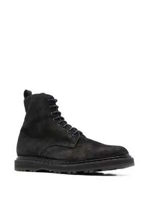 Officine Creative Lydon Palio Leather Boots