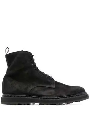 Officine Creative Lydon Palio Leather Boots