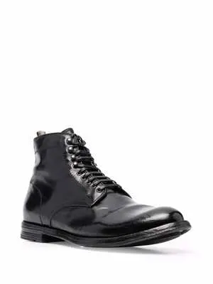 Officine Creative Anatomia Leather Lace-up Boots