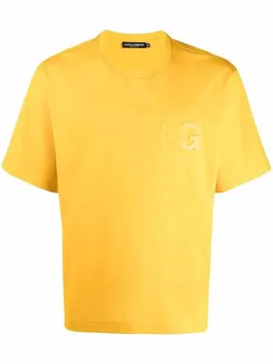 Dolce & Gabbana Logo-embossed Cotton T-shirt