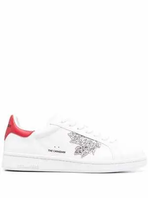 Dsquared2 Logo-print Low-top Sneakers - White