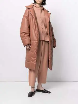 Proenza Schouler White Label Belted Padded Coat