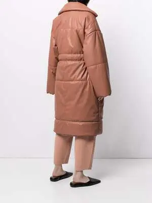 Proenza Schouler White Label Belted Padded Coat