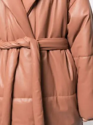 Proenza Schouler White Label Belted Padded Coat