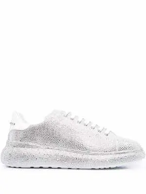 Philipp Plein Crystal-embellished Low Top Sneakers