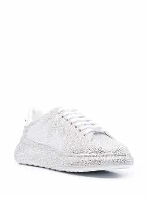Philipp Plein Crystal-embellished Low Top Sneakers