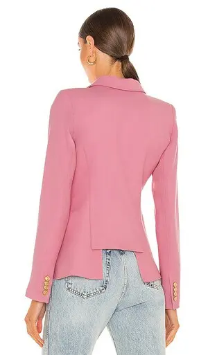 Smythe Classic Duchess Single-breasted Blazer - Rethink Pink