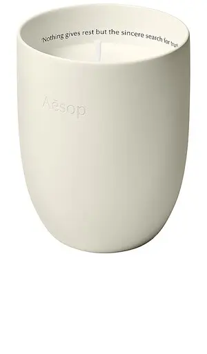 Aesop Aromatique Candle In White - Callippus