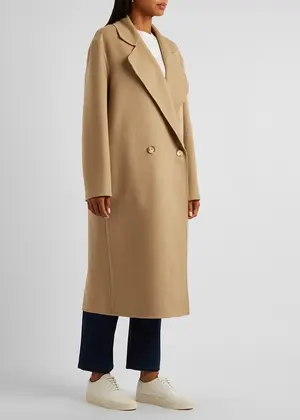 Stella McCartney Erika Double-breasted Wool Coat
