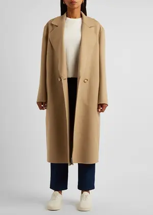 Stella McCartney Erika Double-breasted Wool Coat