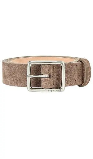 Rag & Bone Boyfriend Belt In Grey