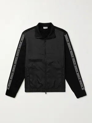 Moncler Logo-appliquéd Track Jacket - Black