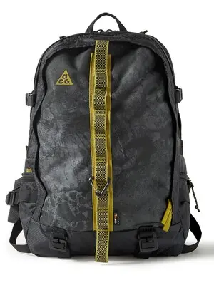 Nike Karst Webbing-trimmed Printed Ripstop Backpack