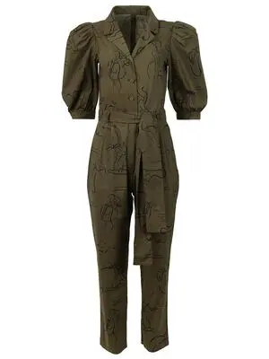 Lhd Casitas Jumpsuit - Green