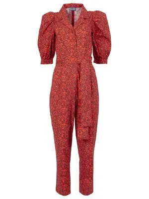 Lhd LHD Casitas Jumpsuit Red