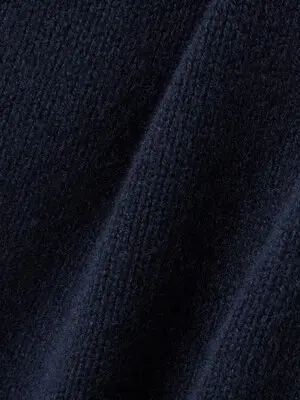 THE ELDER STATESMAN Cashmere Turtleneck Sweater - Blue