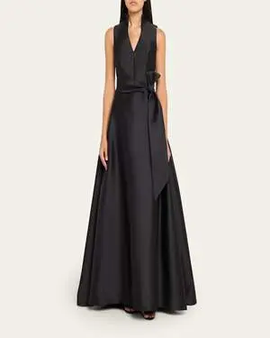 Carolina Herrera Icon Satin Gown