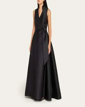 Carolina Herrera Icon Satin Gown