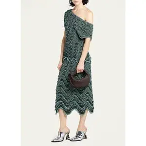 Bottega Veneta Mini Jodie Shoulder Bag - Thunder