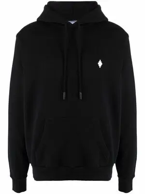 COUNTY OF MILAN Embroidered Cross Logo Hoodie
