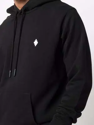 COUNTY OF MILAN Embroidered Cross Logo Hoodie