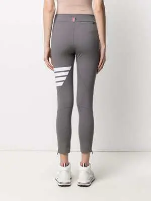 Thom Browne 4-bar Compression Leggings - Grey