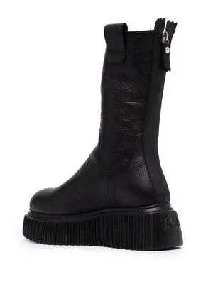 Agl Milagros Platform Boots - Black