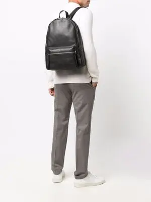 Orciani Zipped Backpack - Black