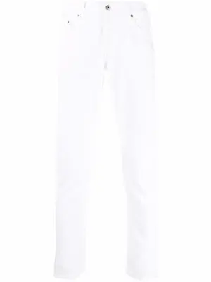 DONDUP High-rise Slim Fit Jeans - White
