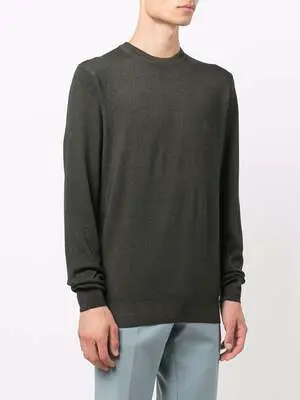 Etro Embroidered-logo Jumper - Green