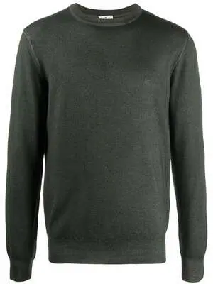 Etro Embroidered-logo Jumper - Green